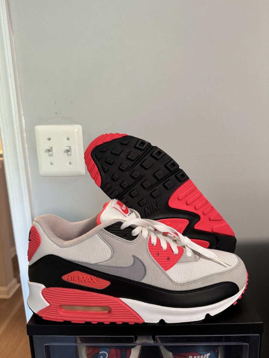 Nike Air Max 90 OG Infrared (2010) - Size 10 ( 325018-107 Nike Air Max 90 OG Infrared (2010) - Size 10 ( 325018-107