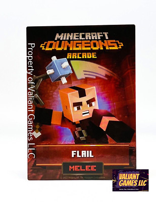Minecraft Dungeons Arcade Flail Holo-Foil #11/98 Unused N/M | eBay