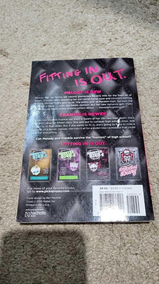 Monster High Book 1 by Lisi Harrison - Paperback 9780316176217| eBay