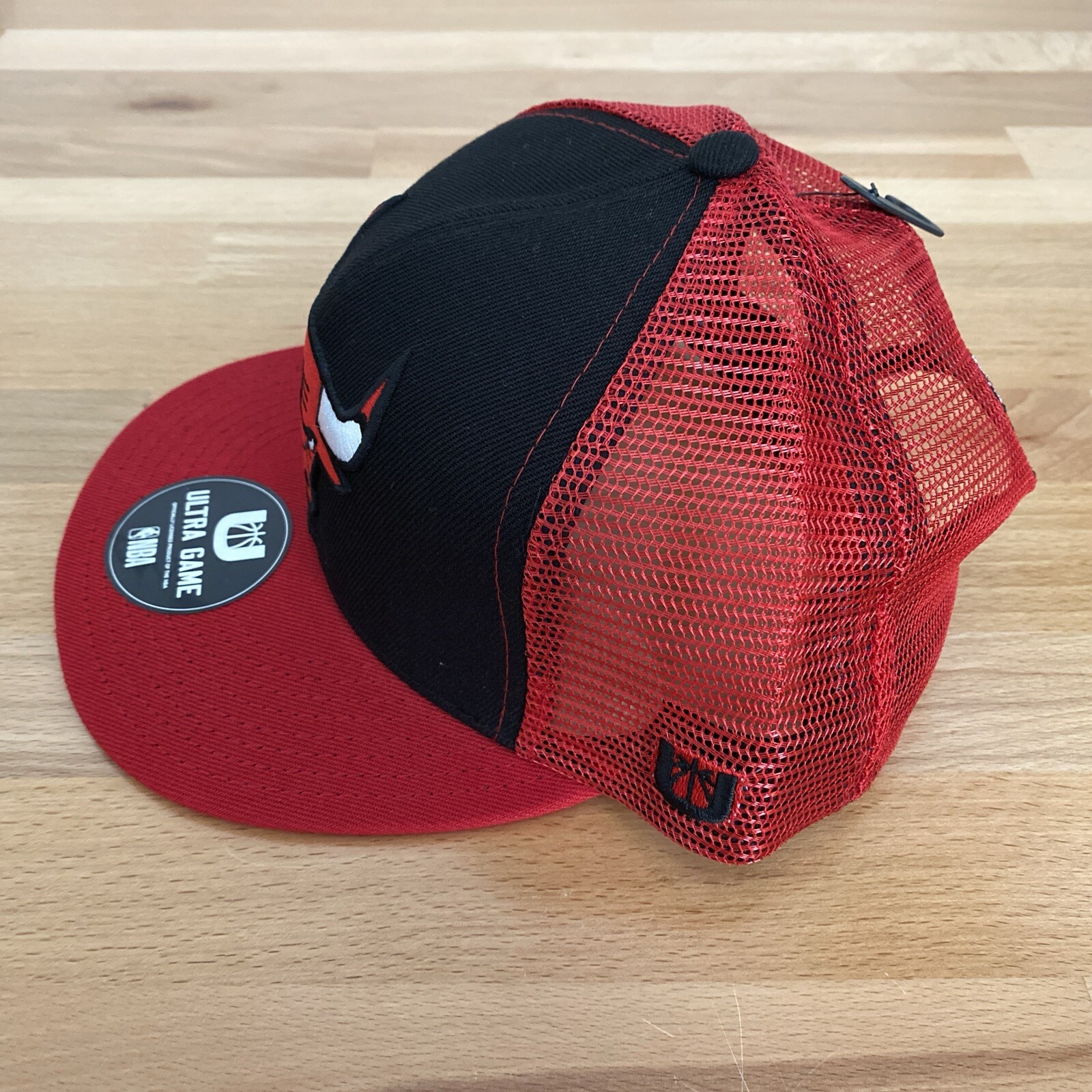 NBA Chicago Bulls Ultra Game Snapback Adjustable Hat Cap Red/Black NEW ...
