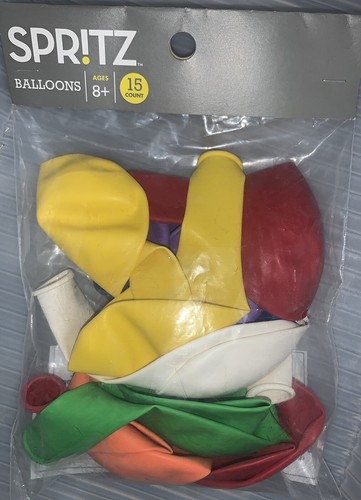 Spritz Balloons - 12 Per Pack - Multicolor Balloons | eBay