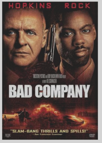 Bad Company DVD Video Movie Anthony Hopkins Chris Rocks | eBay