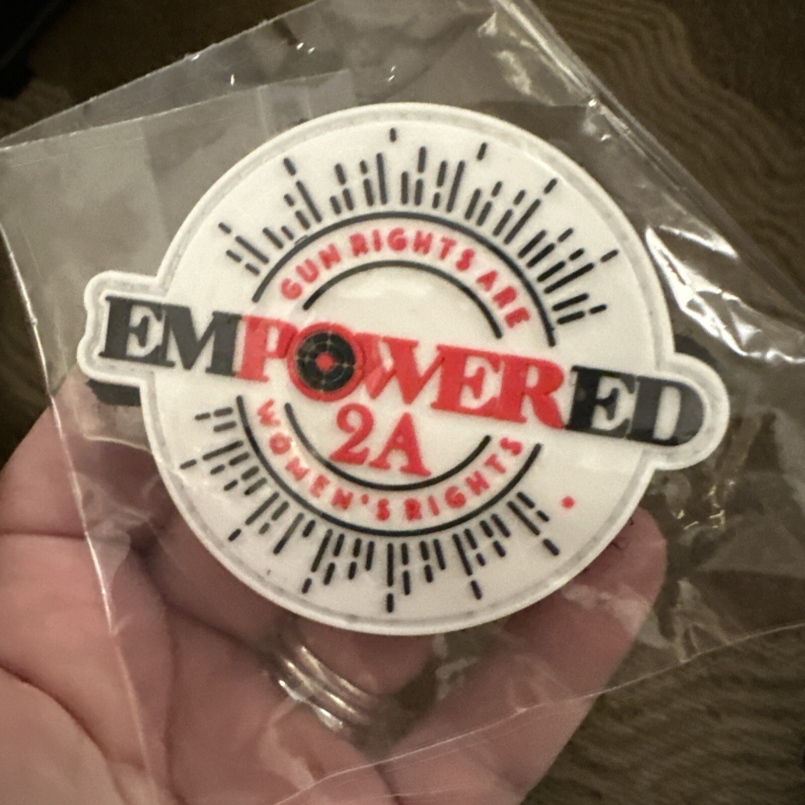 GOA Gun Owners America "Empowered" Women's Rights Patch SHOT SHOW 2024 ...