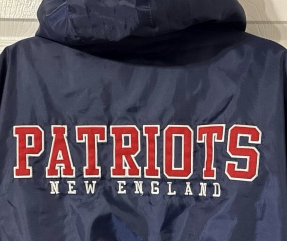 New England Patriots hooded coat GIII Apparel size XXL | eBay