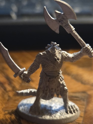 D&D mini Troglodyte Ral Partha 1990 metal D&D figure | eBay