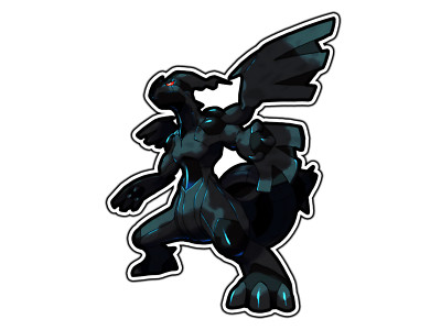 Zekrom Waterproof Vinyl Sticker Decal Die-Cut | eBay