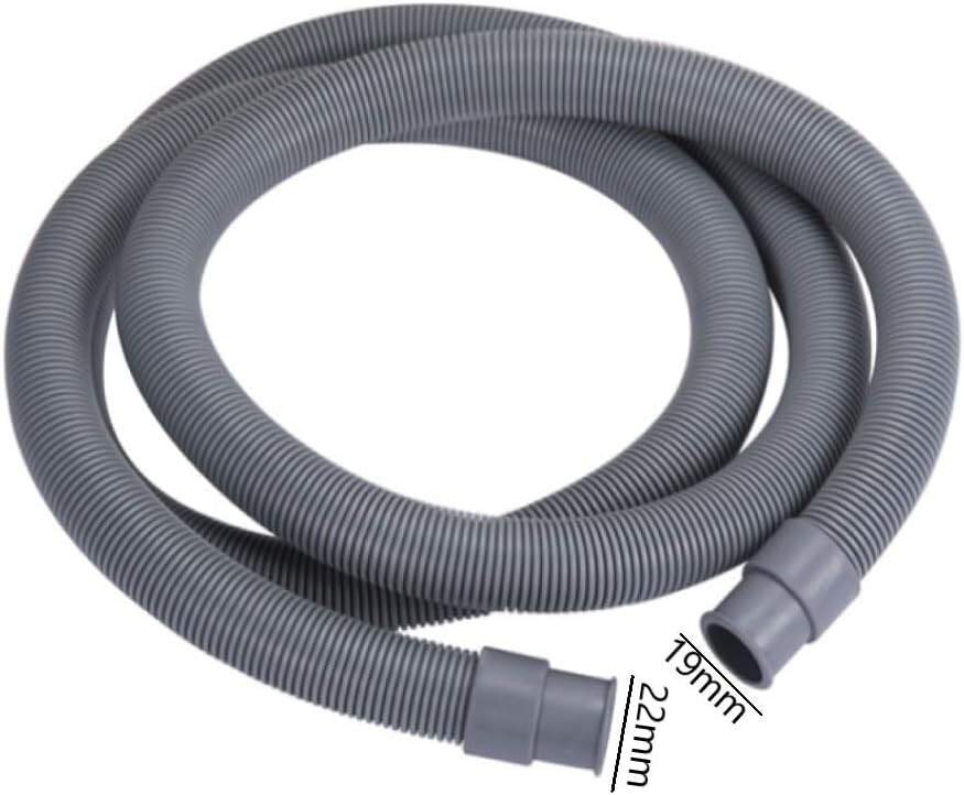 2.5m Waste Drain Hose Extension Kit for fit Beko Washing Machines ...