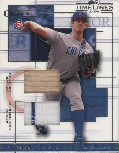 2004 Donruss Timelines - Mark Prior #33 Combo Materials /125 (MEM) for ...