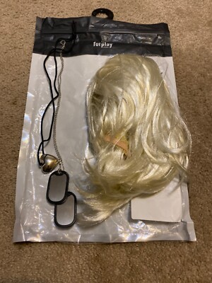 Sexy Forplay Still Pretty Woman Wig & Necklance Costume 559622 | eBay