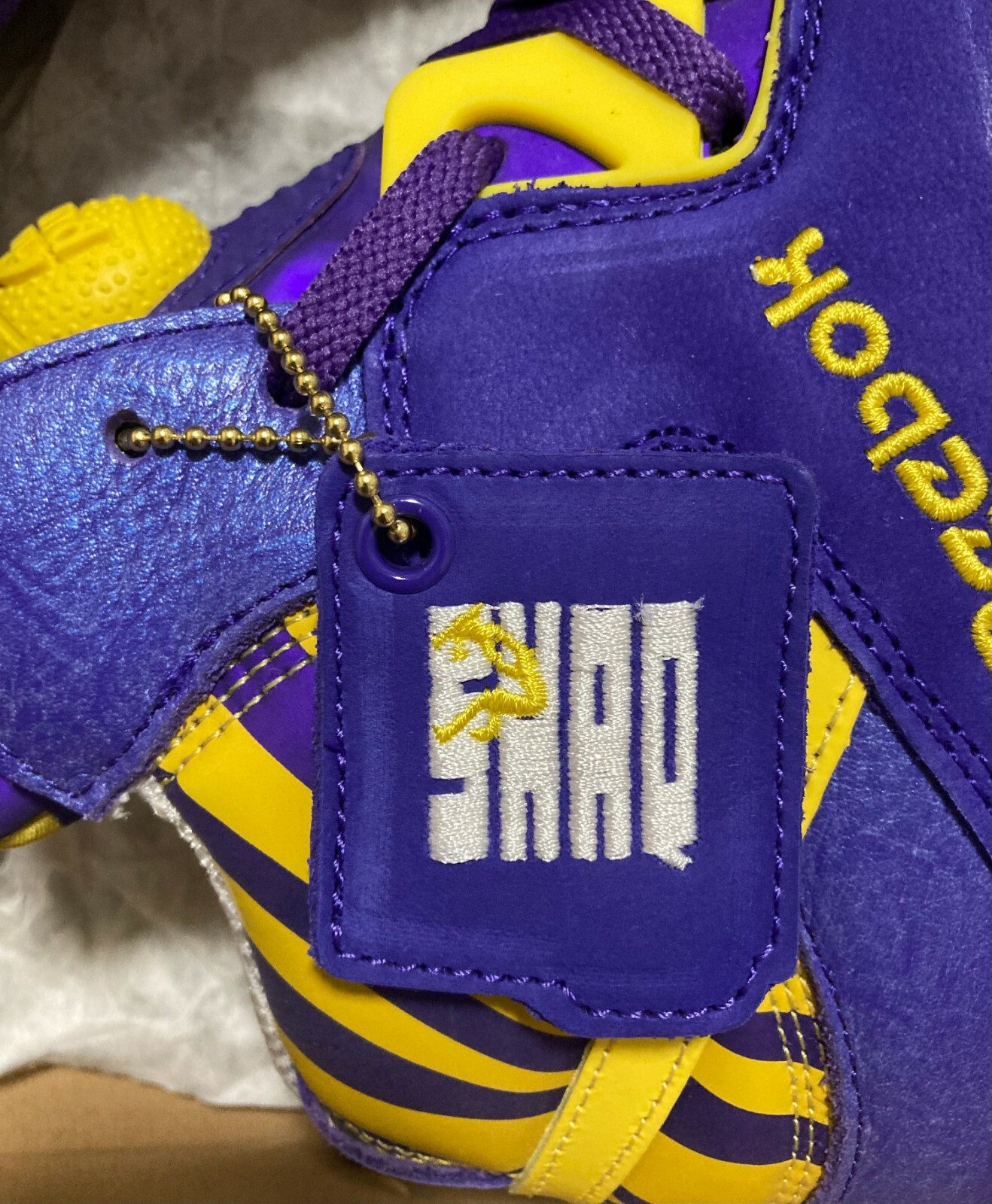 Size 9 - Reebok Shaq Attaq Retro LSU for sale online | eBay