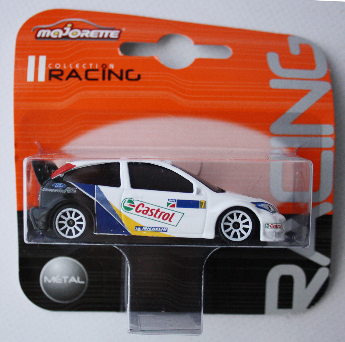 MAJORETTE RACING COLLECTION 1:57 FORD FOCUS WRC CASTROL RALLY MEXICO ...