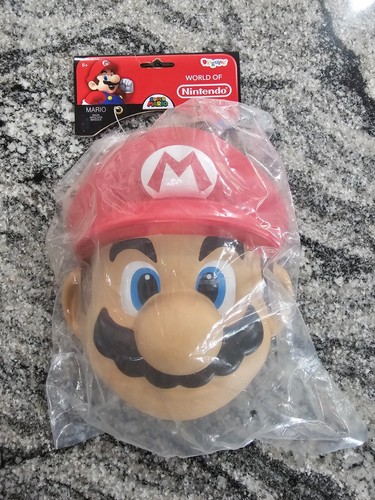 Super Mario Brothers- Mario Mask NIB | eBay