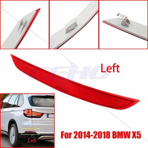 Left Driver Side Rear Bumper Trim Reflector Fits 2014-2018 X5 BMW ...