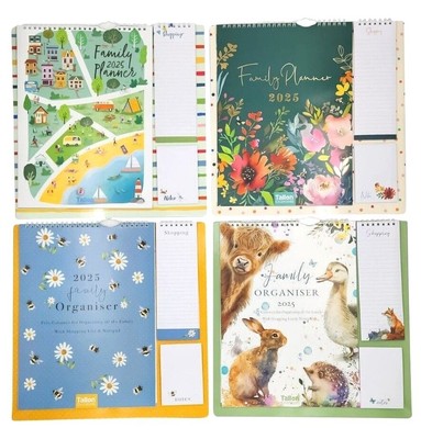2025 Family Planner 5 Column Calendar Wall Organiser Shopping List ...