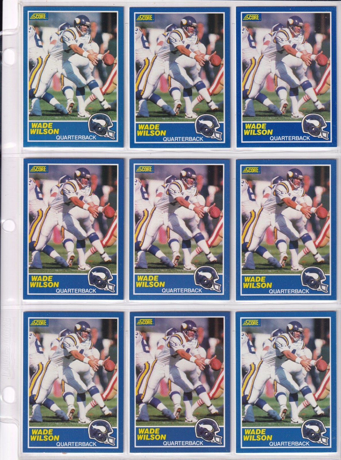 Mark Bavaro 1989 Score NFL Collectors Lot of 9 Card #52 | eBay
