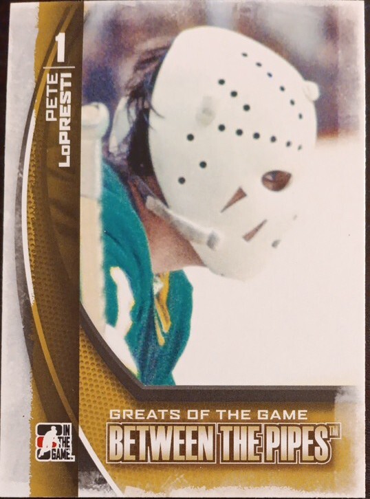 2013 - 2014 ITG Between The Pipes Pete LoPresti Greats Of The Game #135 ...