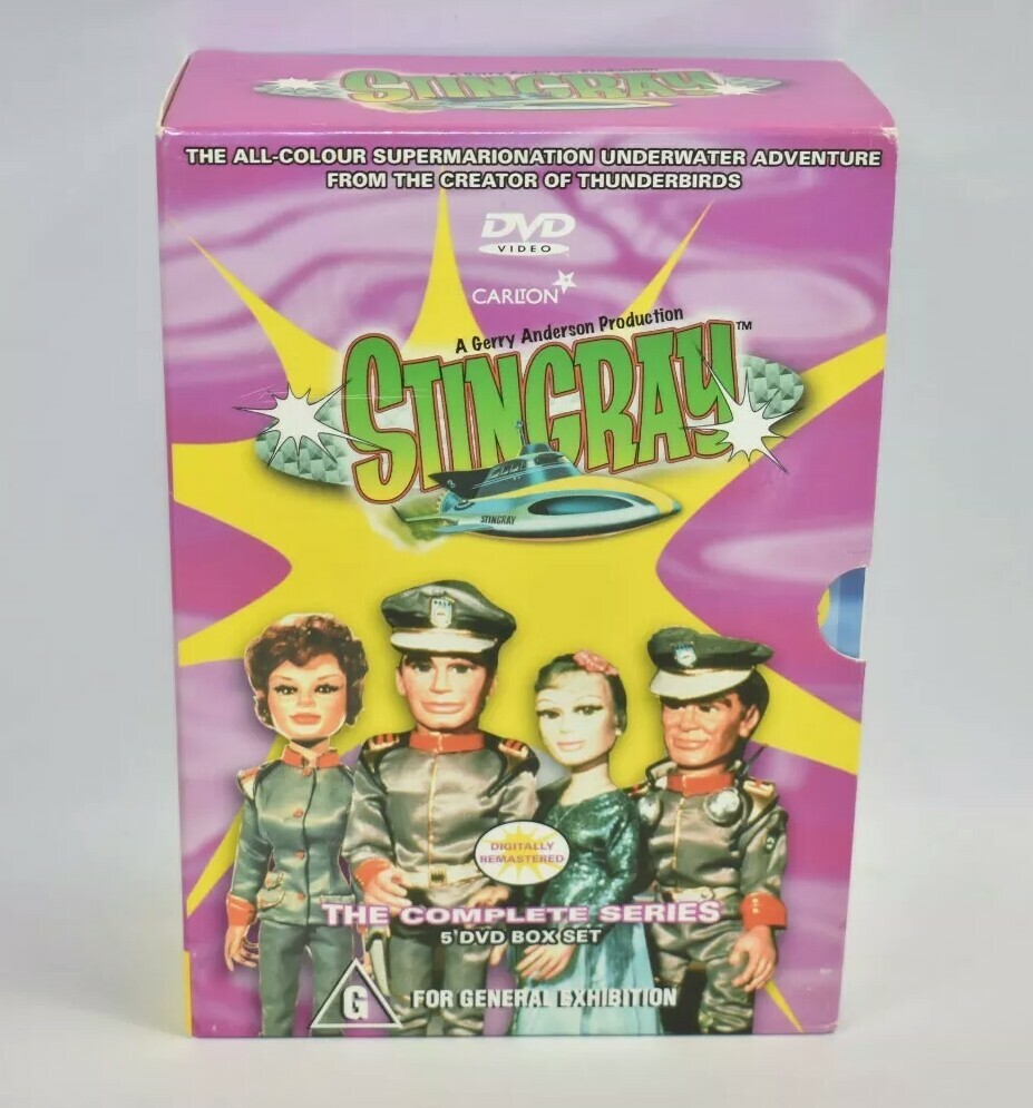 Stingray The Complete Series 5 DVD Box Set PAL Region 4 Gerry Anderson ...