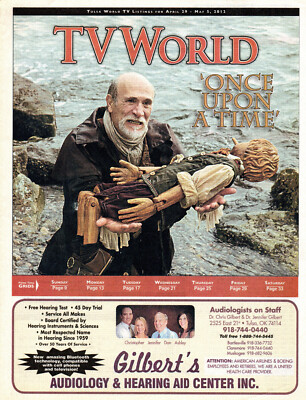 TV WORLD Magazine April 29-May 5 2012 Tony Amendola Once Upon a Time | eBay