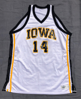 Iowa Hawkeyes Basketball - Jacob Jaacks #14 Authentic Team Issued ...