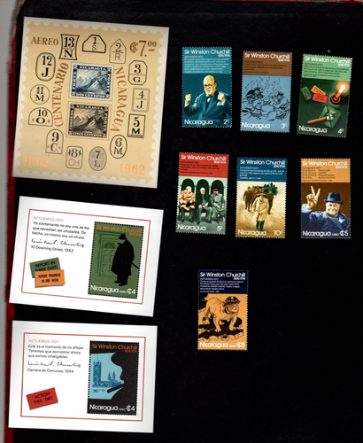 Nicaragua sc#918-22, C849-50 #C509, C851-2 Souvenir Sheets (1962-74)Complete MNH | eBay