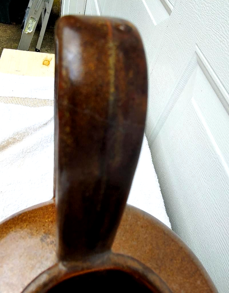 RARE FULPER ARTS & CRAFTS ERA "COPPERDUST" GLAZE HANDLED GLAZE 12 ...