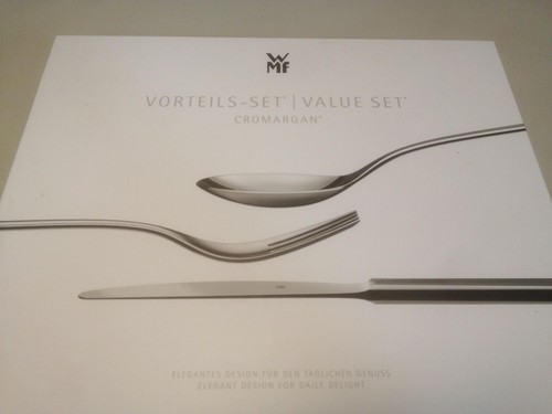 WMF Boston Besteck Set 12 Personen, Essbesteck 60 teilig, Monobloc ...