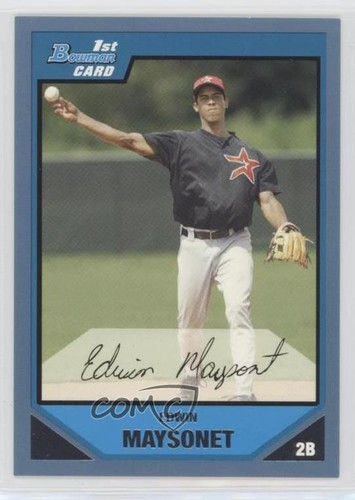 2007 Bowman Prospects Blue 473/500 Edwin Maysonet #BP33 0l2 | eBay