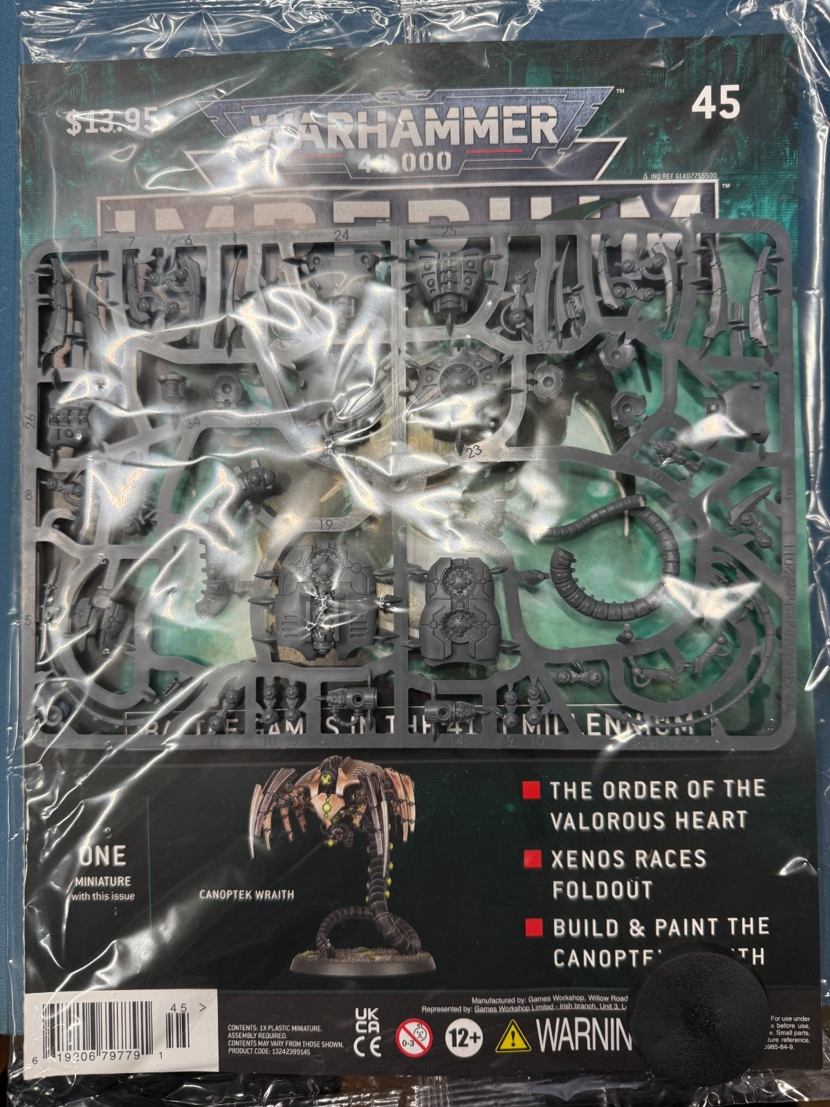 Warhammer 40k Imperium Magazine Issue 45 Necron Canoptek Wraith Sealed ...