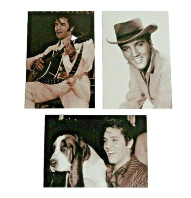 Three Elvis Presley Sepia Postcards | eBay