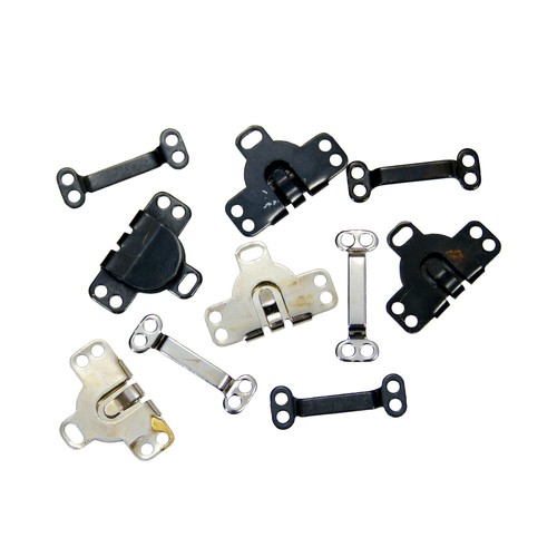 Plated Brass Sew-On Metal Hook & Eye Closure Hardware 90's Vintage ...