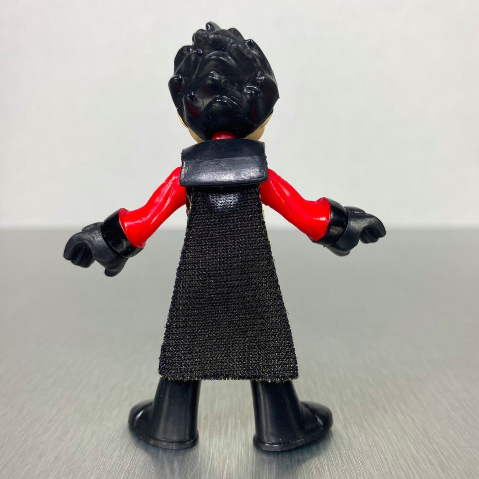 Imaginext DC Teen Titans Go! ROBIN figure red & black from Jet plane ...