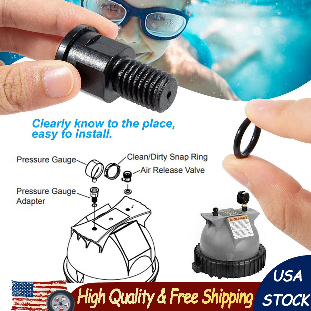 R0557100 Pressure Gauge Adapter for Zodiac Jandy Cs Series and CJ200 ...