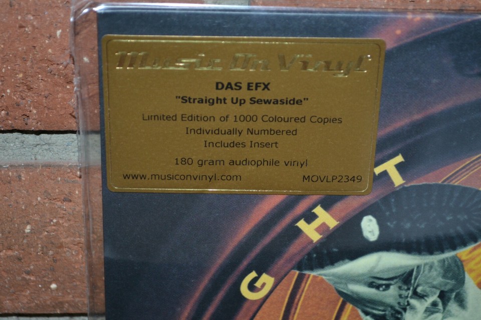 DAS EFX - Straight Up Sewaside, Ltd Import 180G COLORED VINYL LP Foil ...