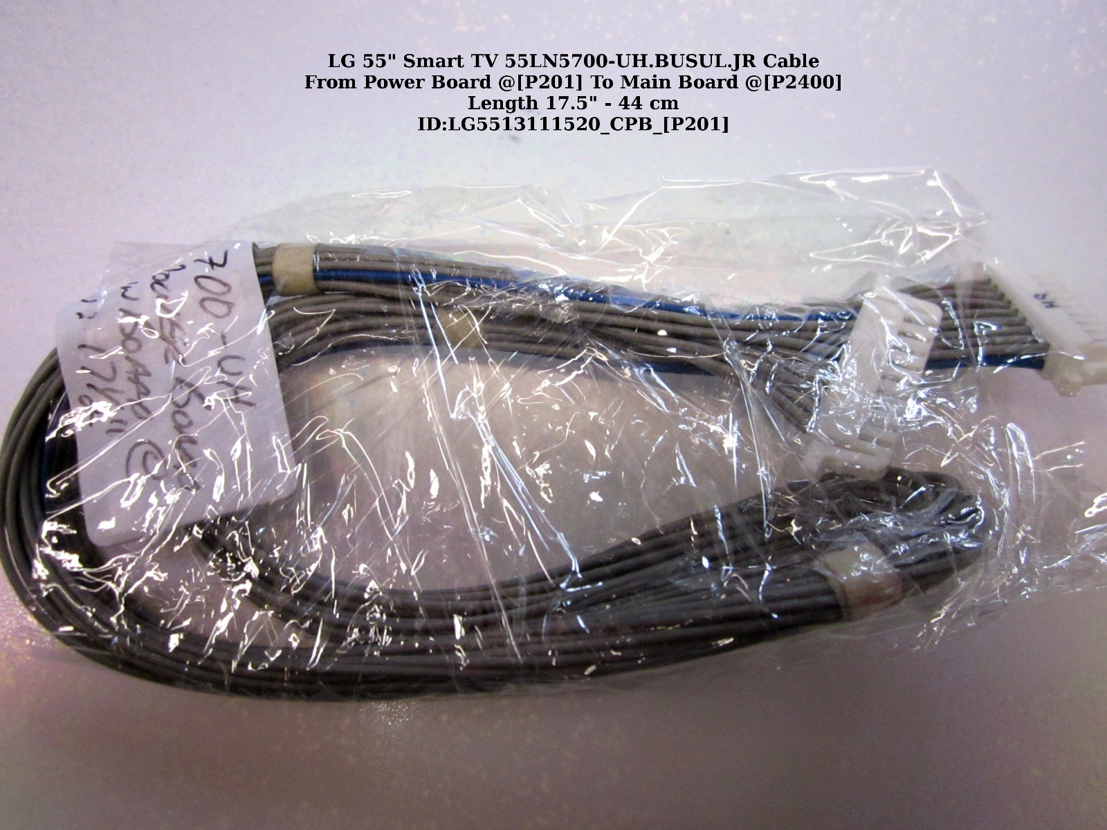 LG 55" 55LN5700 EAY62810701 Power Board Cable [P201] to Main Board | eBay