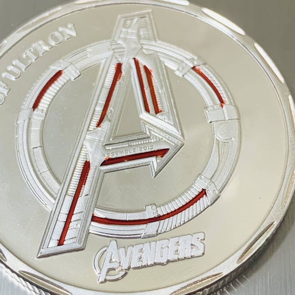 GU74 American Commemorative Medal Marvel Iron Man Challenge Coin Lucky ...