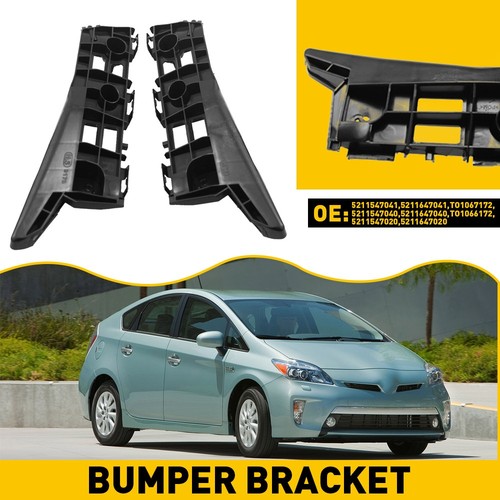 Bumper Bracket Set Pair For 10-15 Toyota Prius Plug-In Front Right ...