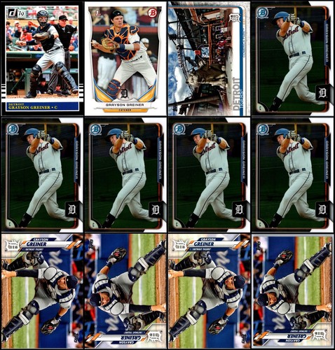 Grayson Greiner (12) Card Lot - EXCLUSIVE – BE AMONG THE FIRST TO OWN ...