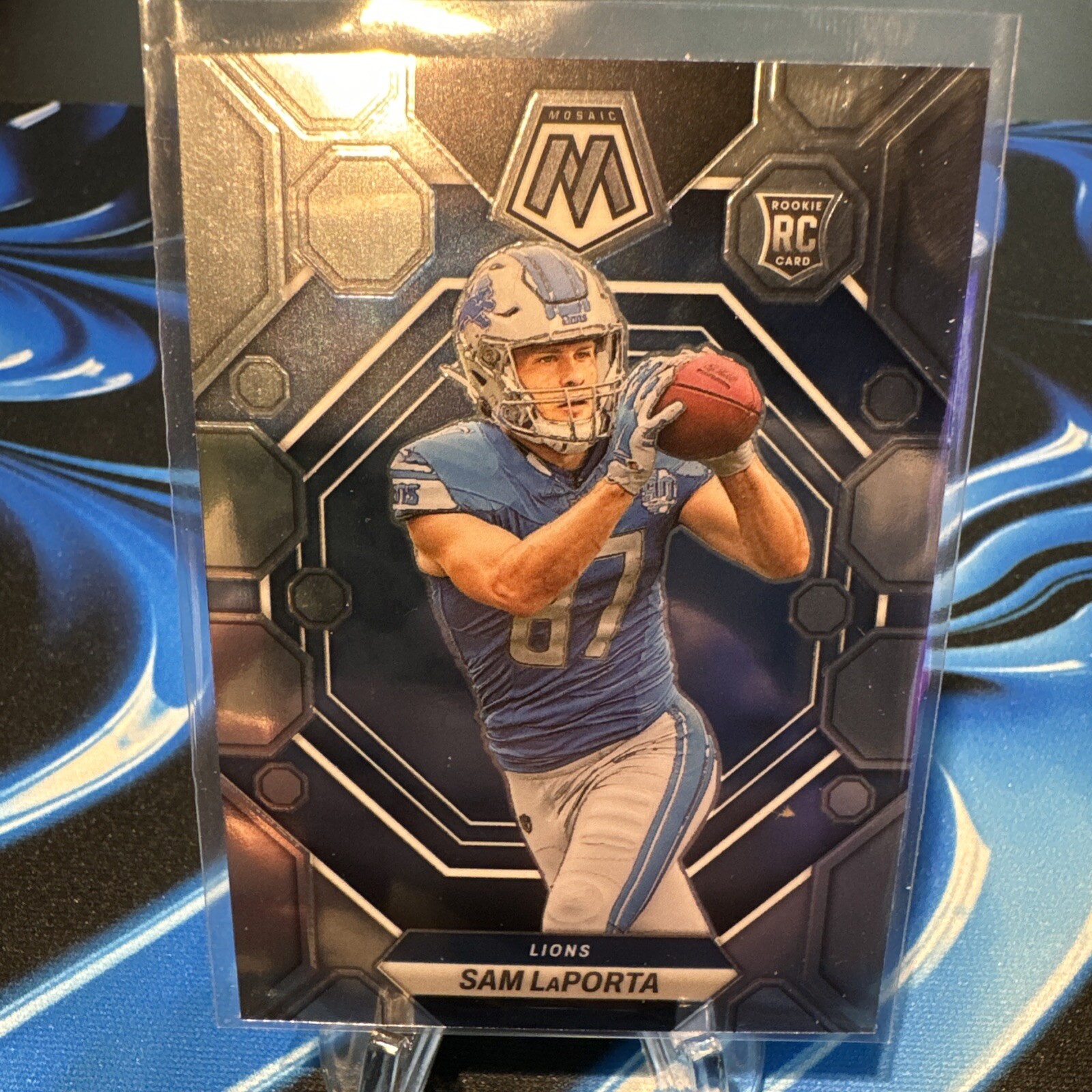 2023 Panini Mosaic Silver Prizm #360 Sam LaPorta RC Detroit Lions | eBay