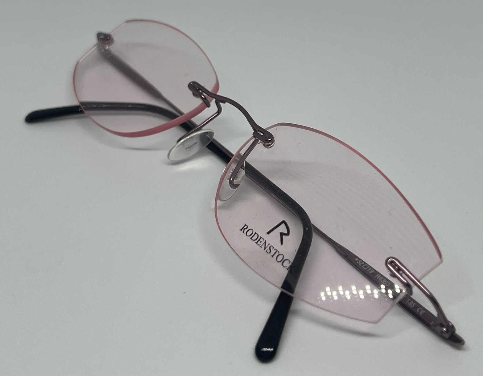 NEW Rodenstock Rimless Eyewear R 4363 Light Rare Eyeglasses | eBay