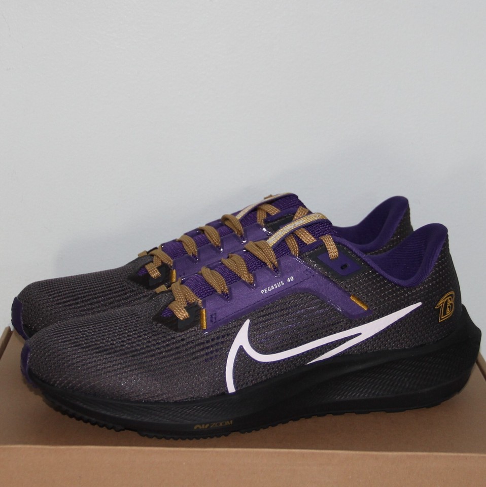 Nike Air Zoom Pegasus 40 Baltimore Ravens Running Shoes Mens DZ5946-001 ...
