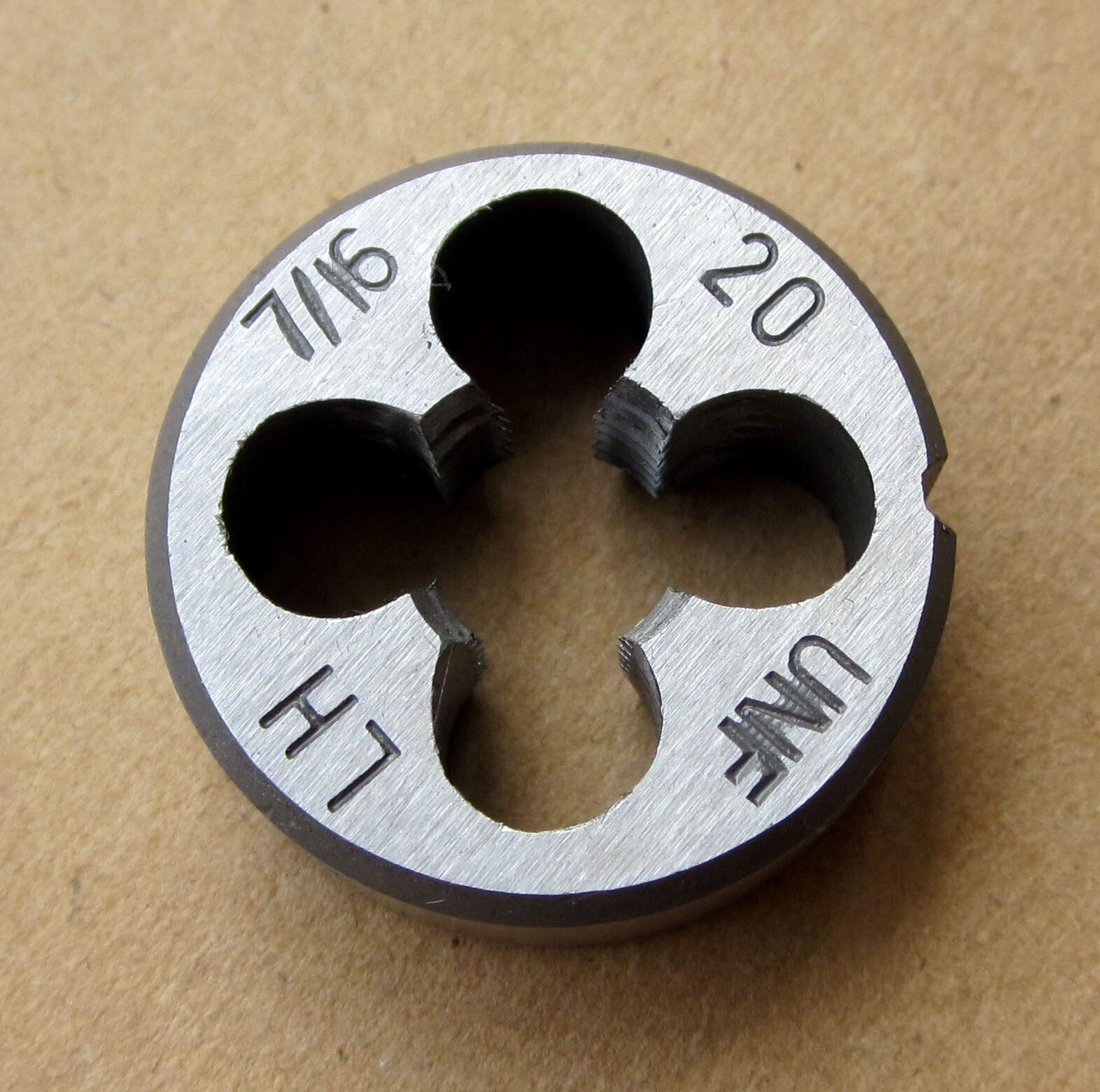 Unified Left hand Thread Die Select Size 1/4" 7/16" 9/16" 5/8" 11/16 ...
