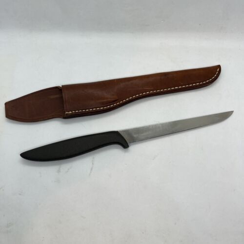 Normark Knife In Collectible Vintage Factory Manufactured Fixed Blade ...