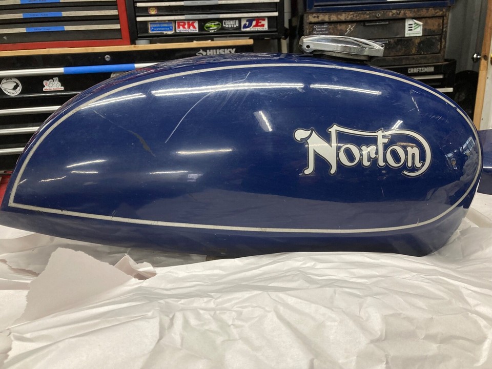Norton Commando Interstate Fuel Tank and Side Covers | eBay