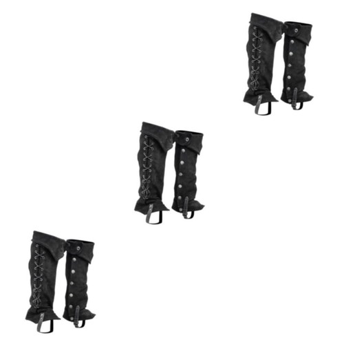 1/2/3 Pirate Boot Cover Steampunk Knight Costume Accessories | eBay ...