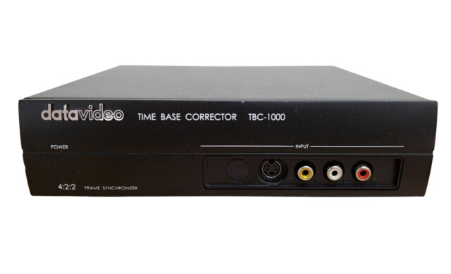 Datavideo TBC-1000 NTSC/PAL Single Channel Time Base Corrector ...