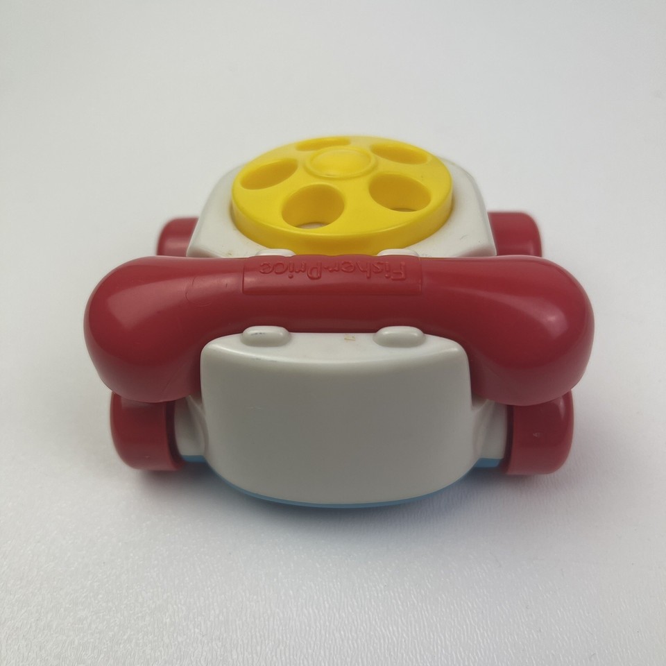 Vintage Toddler McDonalds Toy Fisher Price Rotary Clicking Telephone ...