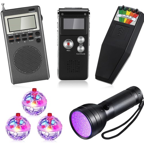 7 Pcs Ghost Hunting Equipment Kit 1 Electromagnetic Paranormal ...