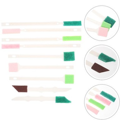 9pcs Gaps Cleaning Brush Plastic Window Groove Brush Corner Crevice ...