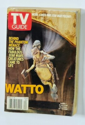 TV Guide Magazine June 12 1999 Number 3 Watto Rochester Ed. No Label | eBay