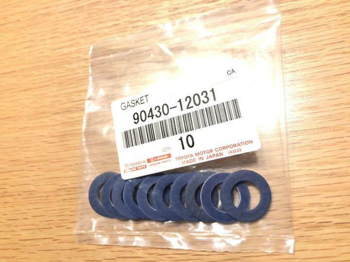 TOYOTA LEXUS Genuine 90430-12031 x10 OIL DRAIN PLUG WASHER GASKET | eBay
